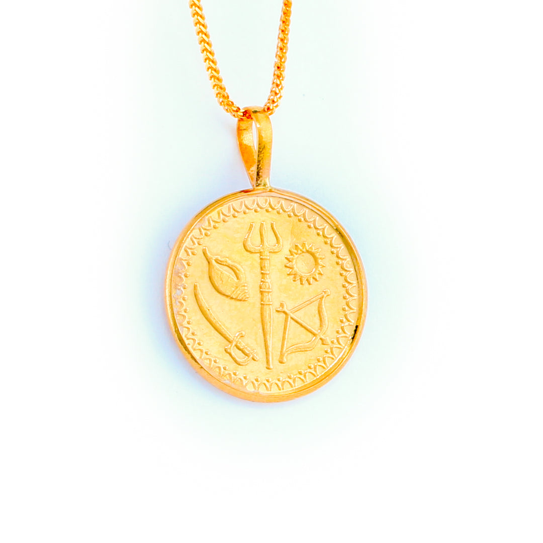 22KT YELLOW GOLD PANCHAUDA (PA0000074) – Swarnamahal Jewellers Ltd